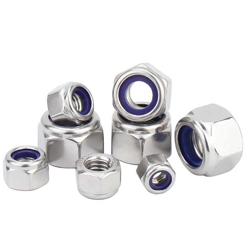 stainless steel nylon lock nuts din982 - bolts nuts screws panda fastener