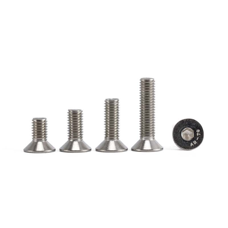 Stainless Steel Flat Socket Head Cap Screws Din7991 Panda Fastener